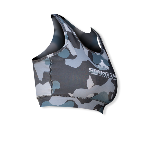 Black Camo Bra Top – SQUATZEE